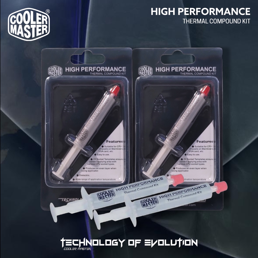 Jual PASTA PROCESSOR / THERMAL PASTE COOLER MASTER RPG GREASE HIGH ...