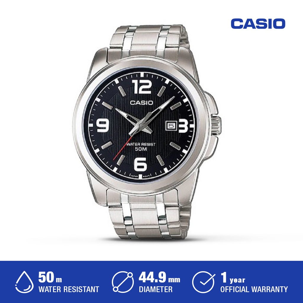 Jual Casio Jam Tangan Pria MTP-1314D-1AVDF | Shopee Indonesia