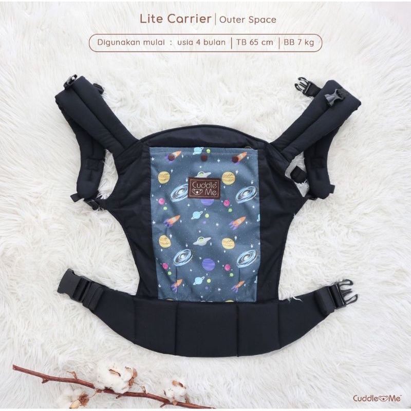 Jual Cuddle Me Lite Carrier Gendongan M shape Untuk Anak Usia 4 Bulan-2 ...