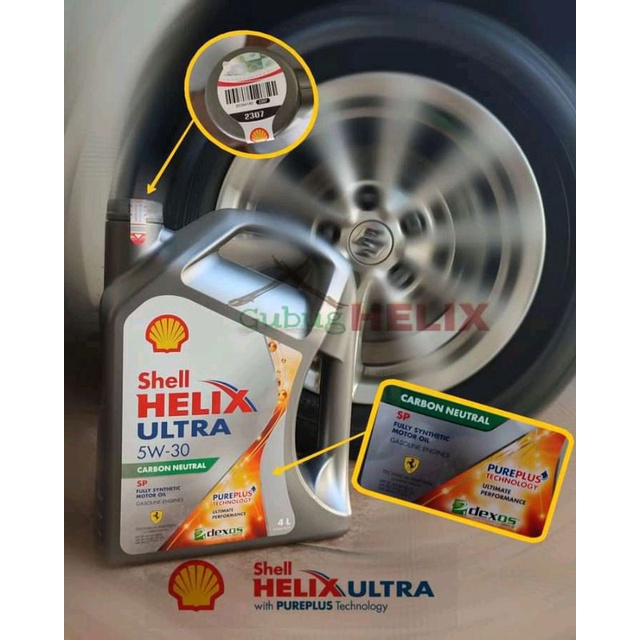 Jual SHELL ULTRA 5W-30 ORIGINAL 4L | Shopee Indonesia