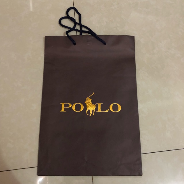 Jual PAPER BAG POLO 24 x 35 cm | Shopee Indonesia