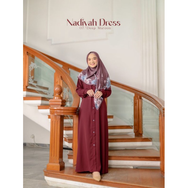 Jual Nadiyah Dress Original by Attin | Abaya kekinian | Shopee Indonesia