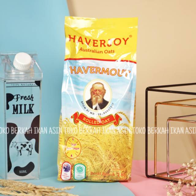 Jual Haverjoy Havermout Australian Oats Rolled Oat 1kg | Shopee Indonesia