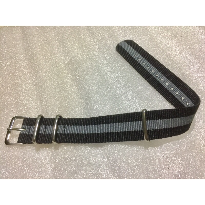 Jual tali nilon zulu kombinasi 22mm strap nilon zulu jam tangan ...