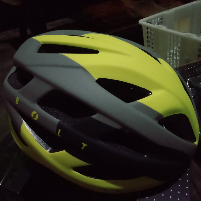 Jual helm sepeda / helmet polygon bolt - Merah | Shopee Indonesia