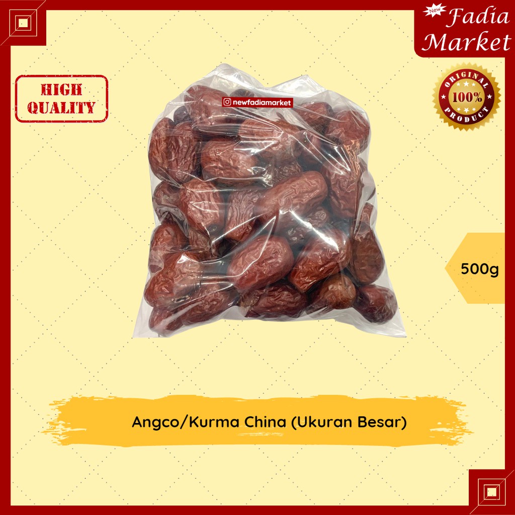 Jual Angco/Hong Zao/Kurma China 250g (Big Size/Ukuran Besar) Untuk Sel ...