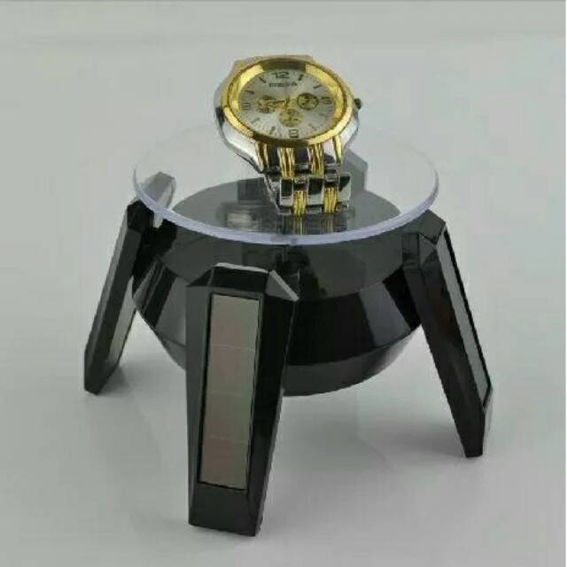 Jual Meja Display pameran tampilan putar yang dilengkapi 4 LED | Shopee ...