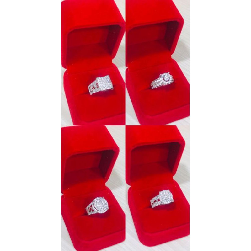 Jual cincin perak 925 lapis mas putih | Shopee Indonesia