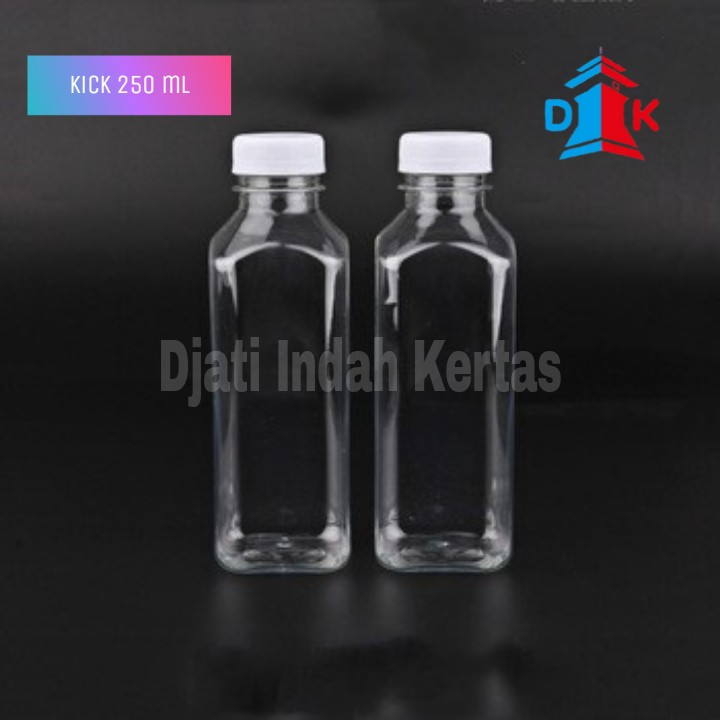 Jual READY STOCK!!! Botol Minum Bening Kotak ( Kick ) Sekali Pakai Uk ...