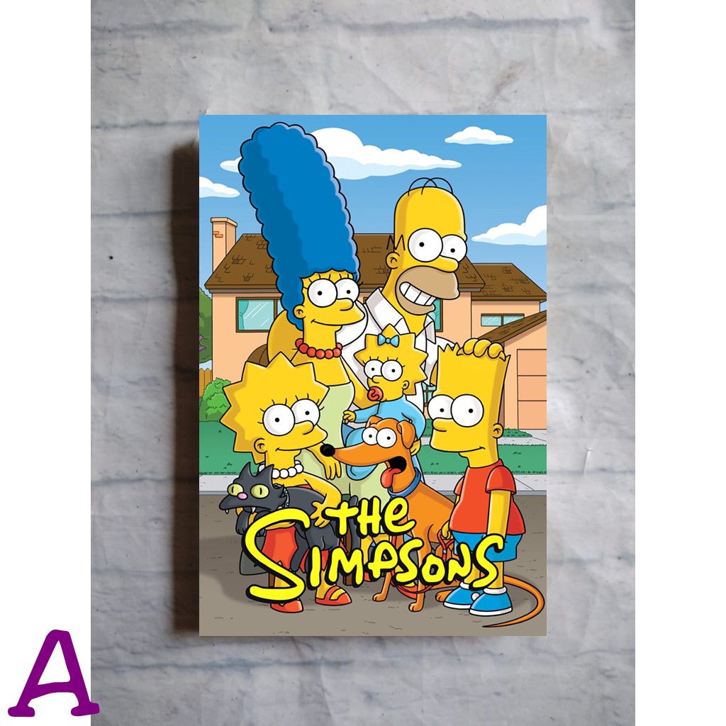 Jual Poster Film Kartun The Simpsons | Hiasan Dinding ukuran A3 ...