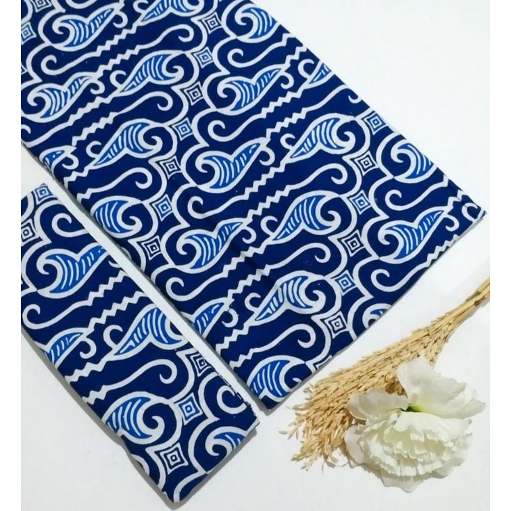Jual Kain Batik Primis Kain Batik Biru Batik Biru Kain Batik Cap Biru ...