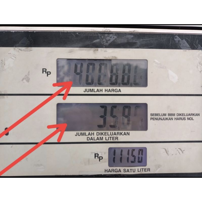 Jual LCD Pompa Tatsuno 6 DIGIT LCD Layar Tatsuno LCD Display tatsuno ...