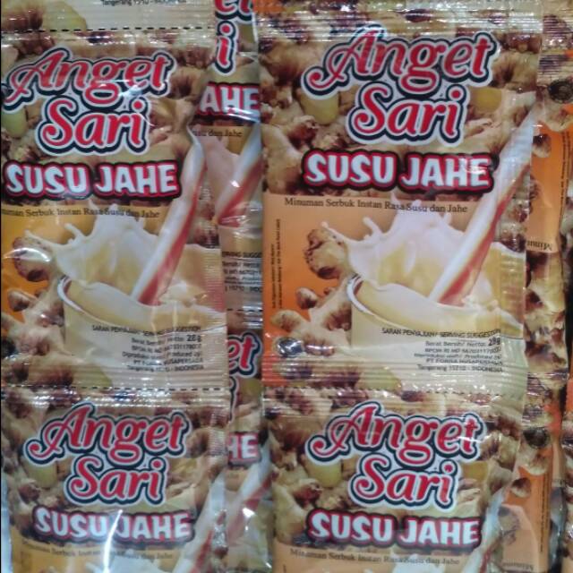 Jual Anget sari susu jahe isi 10 bungkus | Shopee Indonesia