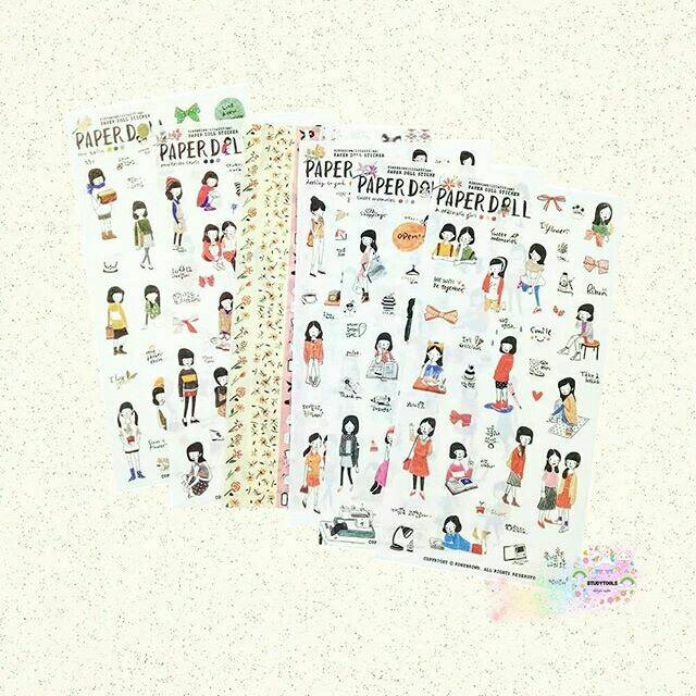 Jual PAPER DOLL STICKER SET | Shopee Indonesia
