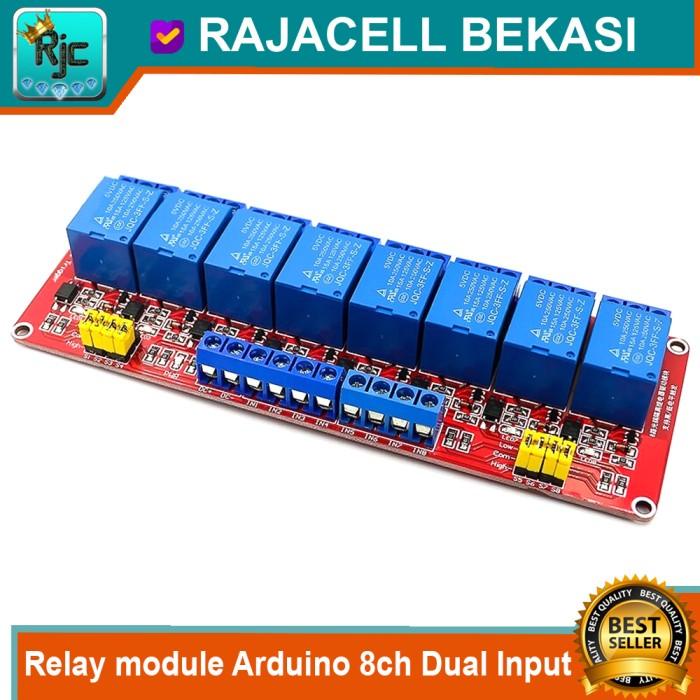 Jual Bran | Relay Module Arduino 8Ch Dual Input Bisa High Dan Low ...