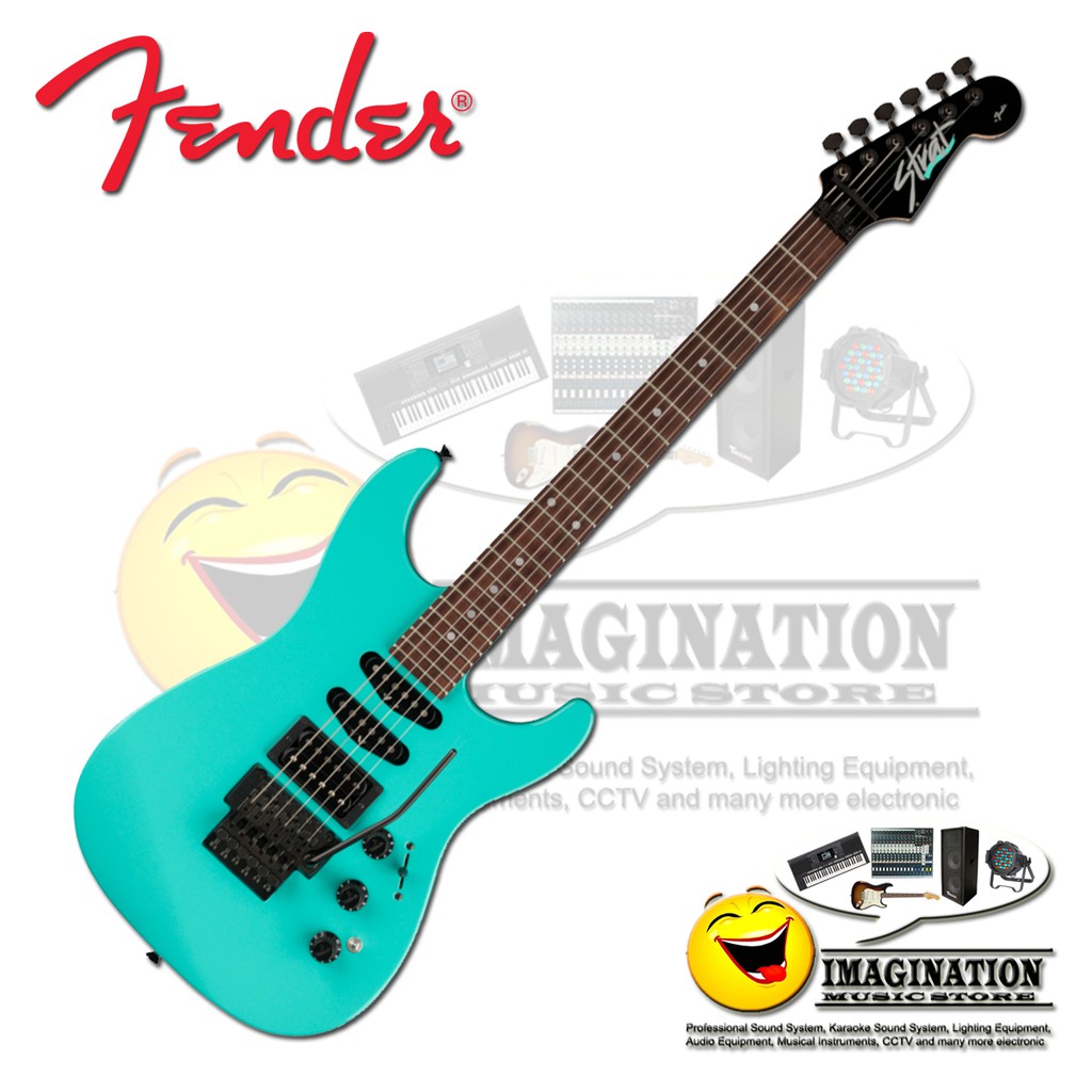 Jual Fender Limited Edition HM Strat - Ice Blue | Shopee Indonesia