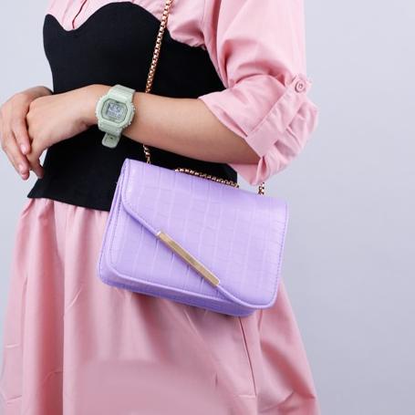 Jual Tas Selempang Wanita Croco - Disca Tas kekinian Tas simpel Tas ...