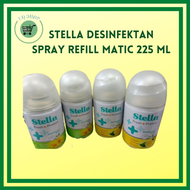 Jual Stella Aerosol Desinfektan Spray Refill Matic 225ml | Shopee Indonesia