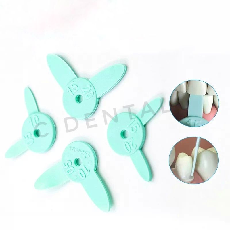 Jual [4 Pcs] Dental Crown Veneer Space Measuring Gauge Alat Ukur Ruang ...