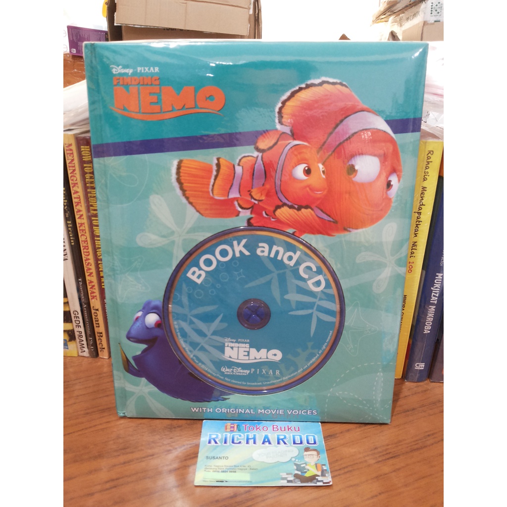 Jual Buku Finding Nemo Book and CD | Shopee Indonesia