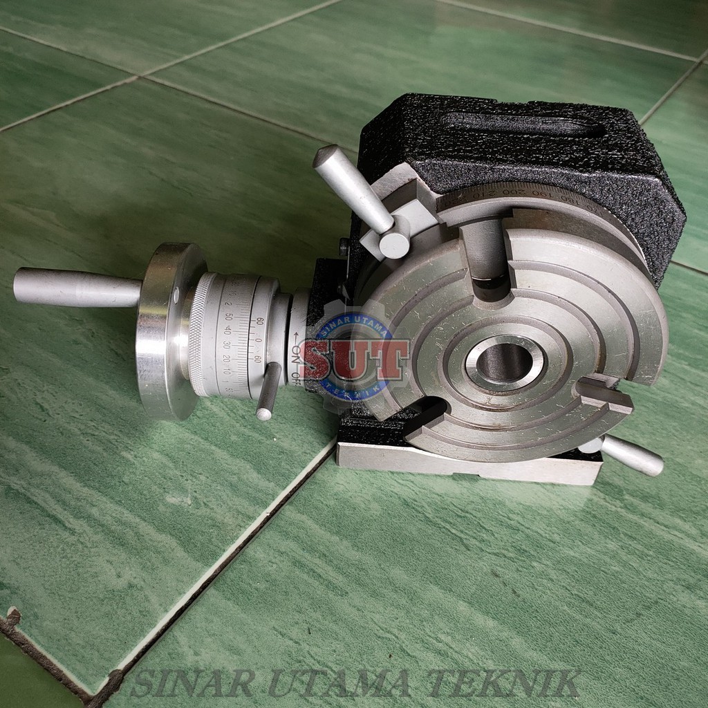 Jual Rotary table 4 inch Meja Putar Milling Vertical Horizontal ...
