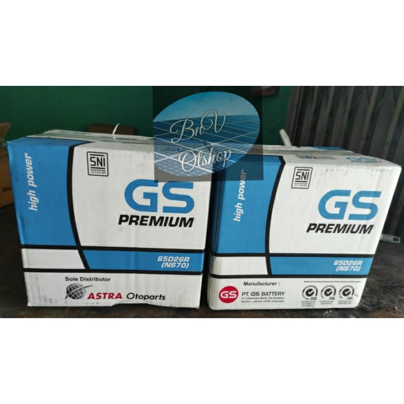 Jual accu kijang LGX Gs Astra Premium NS70 (65ah 12v) | Shopee Indonesia