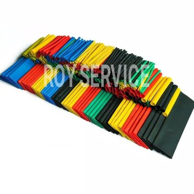 Jual 328Pcs Set Heat Tube Shrink/Selongsong Kabel Listrik Susut Bakar ...