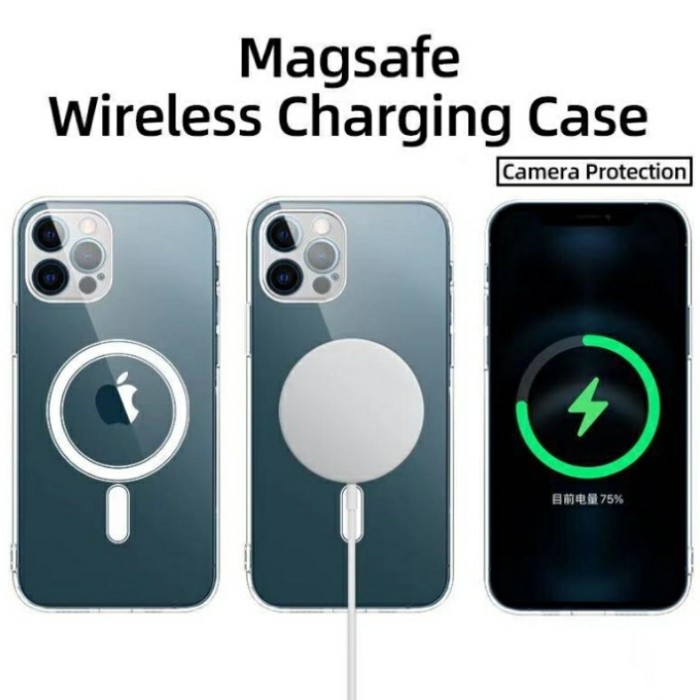Jual VC - Magsafe Magnetic Case Iphone With Camera Protection / Magsafe ...