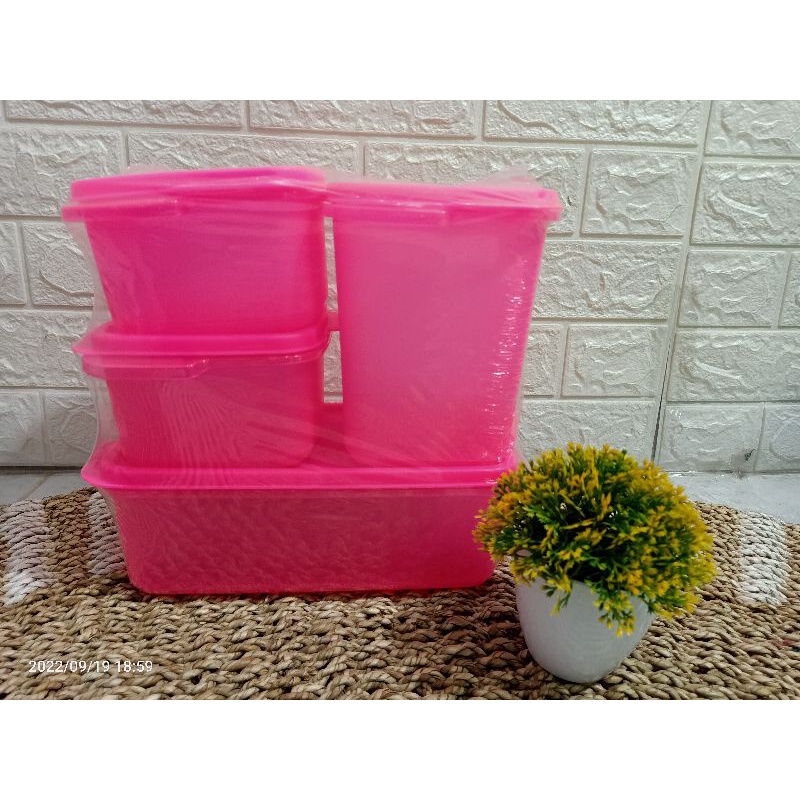 Jual TOPLES SET PANDORA/LUNCH BOX/WADAH MAKANAN/TOPLES SET PLASTIK ...