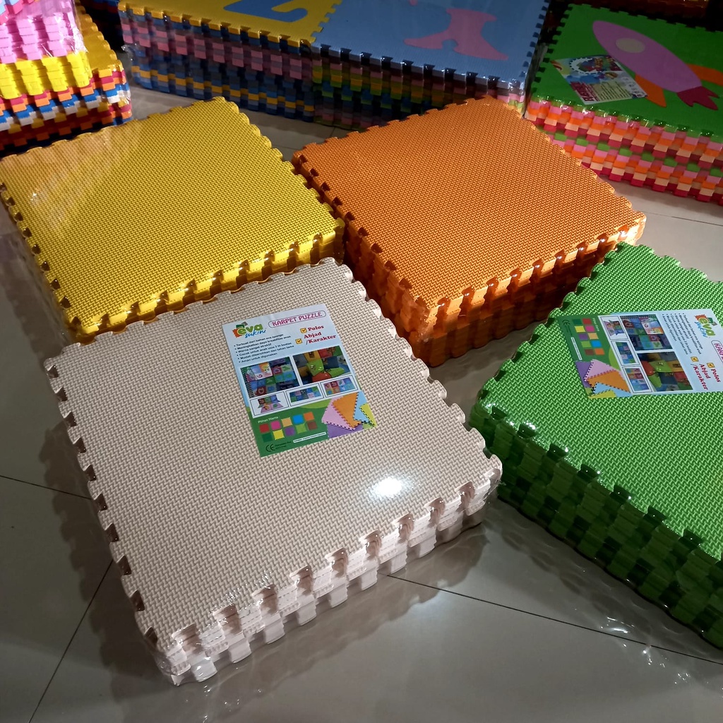 Jual puzzle matras eva lantai polos | Shopee Indonesia