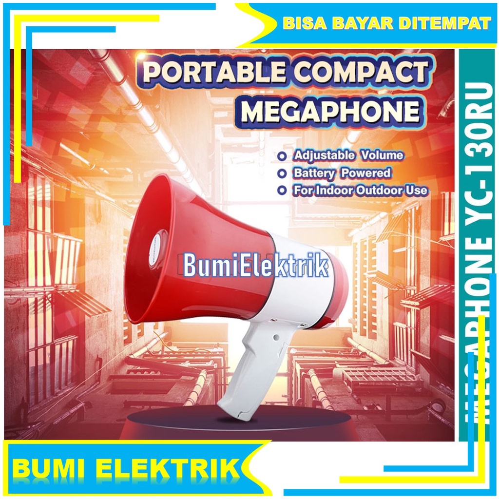 Jual Megaphone Toa Fleco YC-130RU - Pengeras Suara Fleco YC 130RU - Toa ...