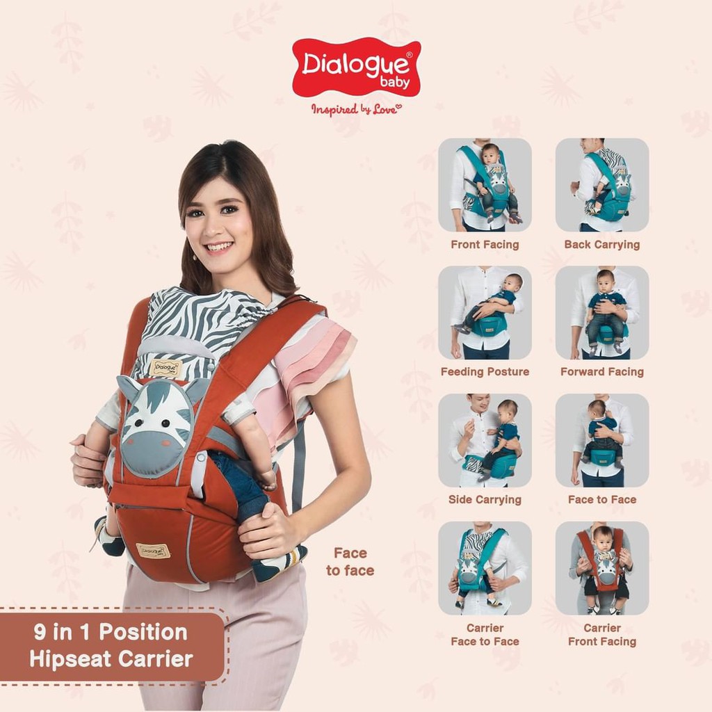 Jual Dialogue Baby | Hipseat Ergo 9in1 ZEON Series (( DGG 4154 ...