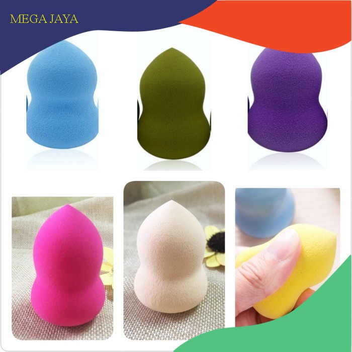 Jual Sponge Blender Busa Make Up Gourd Shaped Packing Mika A736 ...