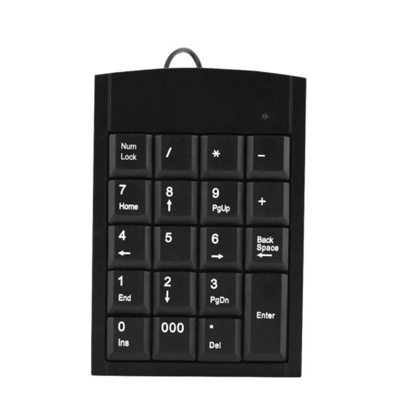 Jual Portable Mini Keyboard Numeric Wired USB | Shopee Indonesia