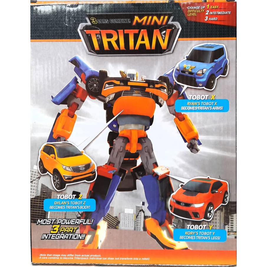 Jual TOBOT TRITAN KOMBINASI 3 ROBOT TOBOT X TOBOT Y TOBOT Z JADI 1 ...