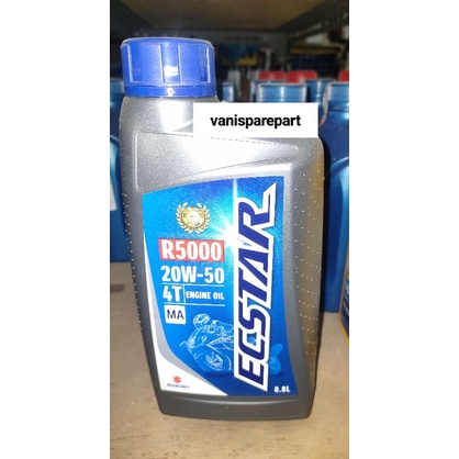 Jual OLI SGO SGP SUZUKI ECSTAR 20W 50 UKURAN 0,8 1 LITER | Shopee Indonesia