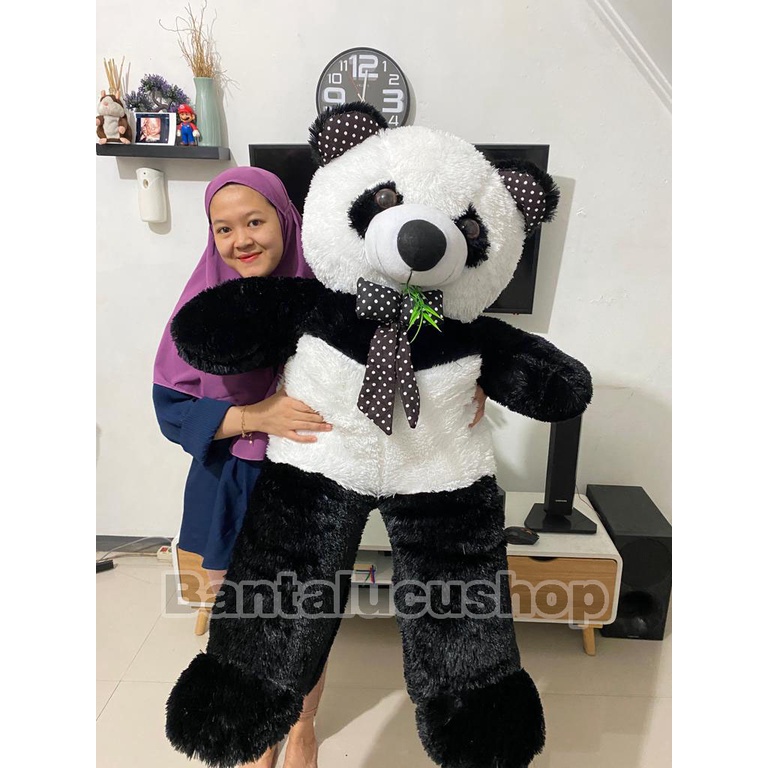 Jual Boneka Panda Super Jumbo Boneka Beruang Super Besar Berdiri T12OCM ...