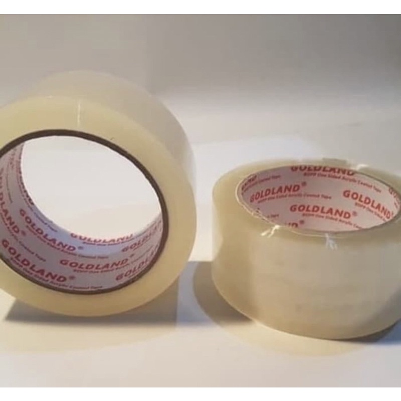 Jual Lakban Bening 48 MM x 85 YARD GoldLand , Opp Bening | Shopee Indonesia