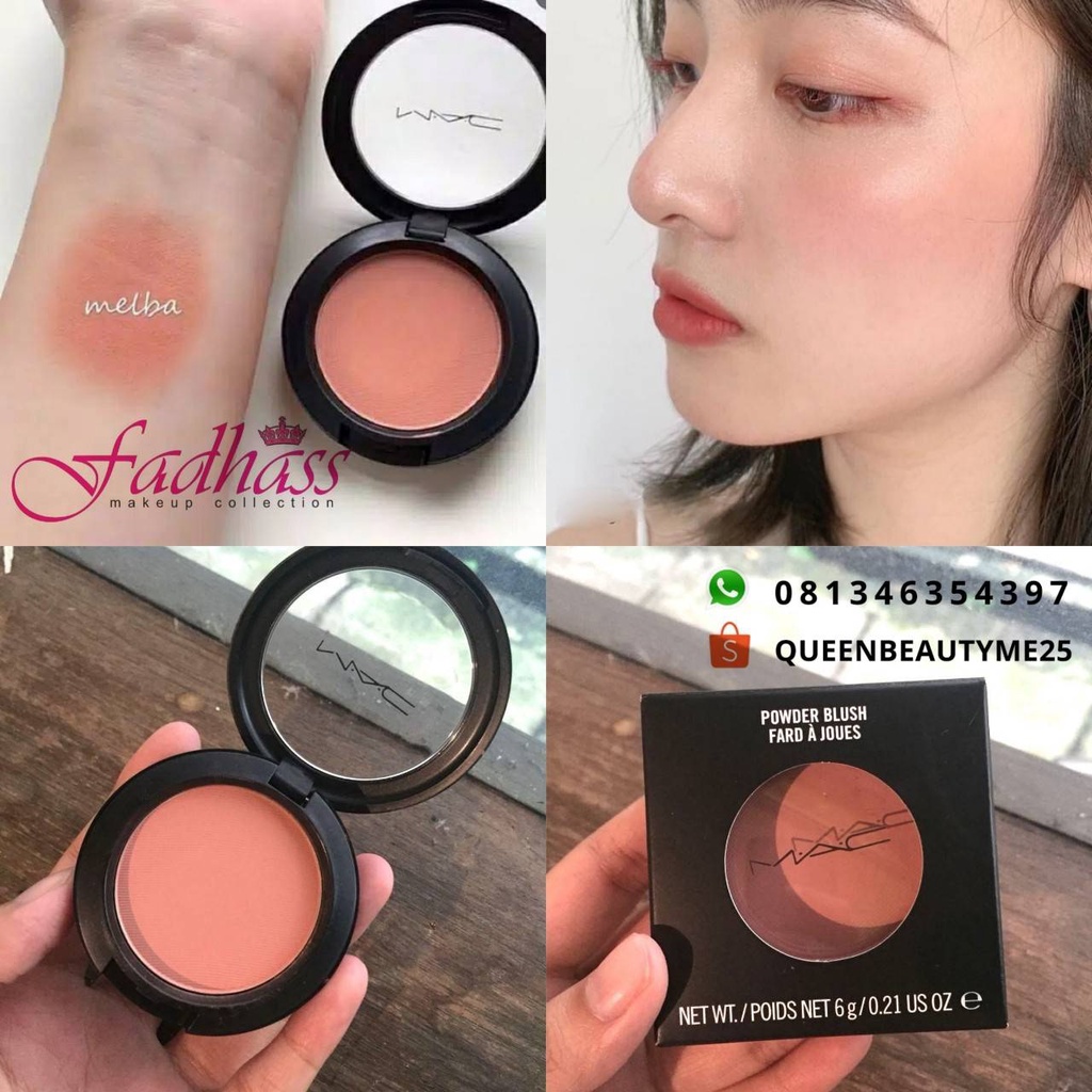 Jual Mac Powder Blush 100 % ORIGINAL [BPOM] | Shopee Indonesia
