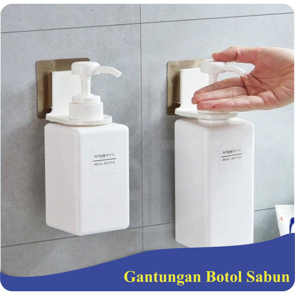 Jual UZUMART Gantungan Botol Sabun / Holder Hook Shampo / Gantungan ...