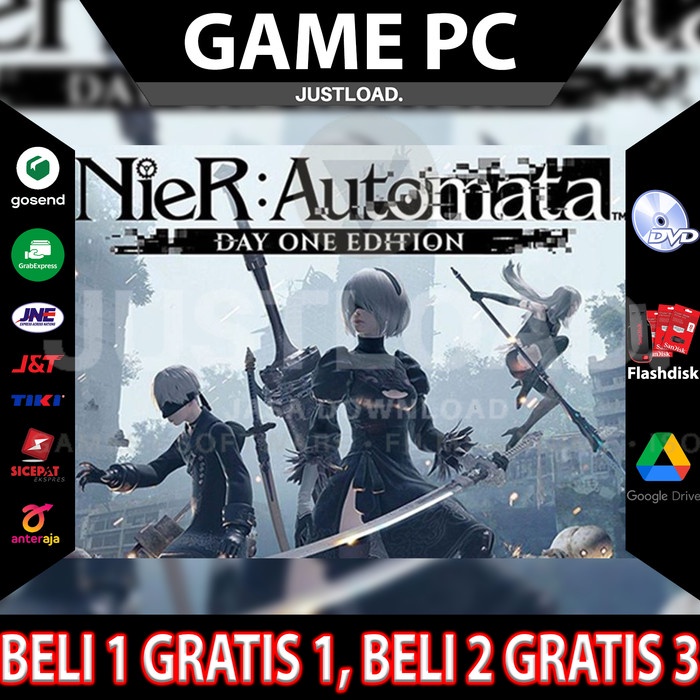 Jual NIER AUTOMATA DAY ONE PC GAME PC KOMPUTER LAPTOP GAMING TERMURAH ...