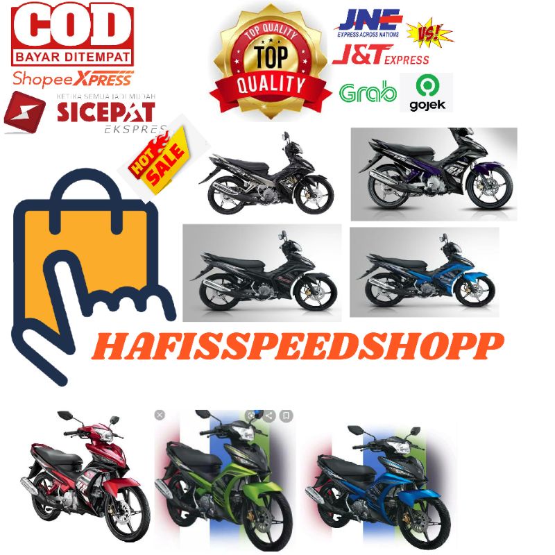 Jual FULL HALUS KASAR BODY JUPITER MX NEW 135 PLUS LAMPU ALL WARNA ...
