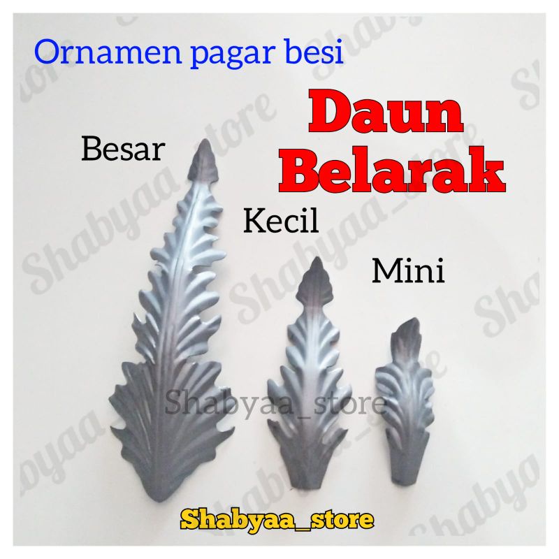 Jual Daun Blarak belarak mini kecil besar ornamen aksesoris asesoris ...