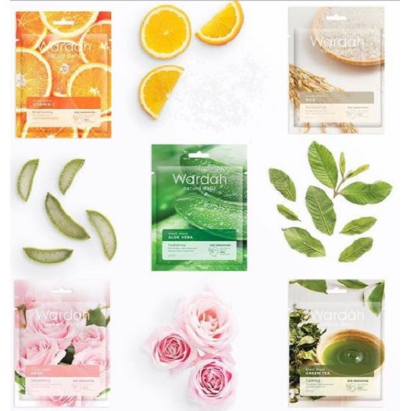 Jual Wardah Nature Daily Sheet Mask 20ml BPOM (KIM) | Shopee Indonesia