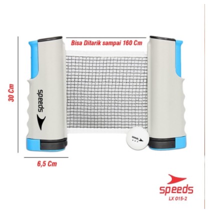 Jual TIANG PINGPONG/ NET TENIS MEJA SPEEDS MODEL TARIK / PORTABLE STRETCH | Shopee Indonesia