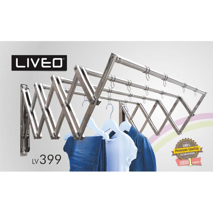 Jual LIVEO LV 399 JEMURAN DINDING LIPAT | Shopee Indonesia