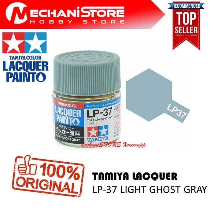 Jual TAMIYA LACQUER LP-37 LIGHT GHOST GRAY - AIRBRUSH MRHOBBY JUMPWIND ...