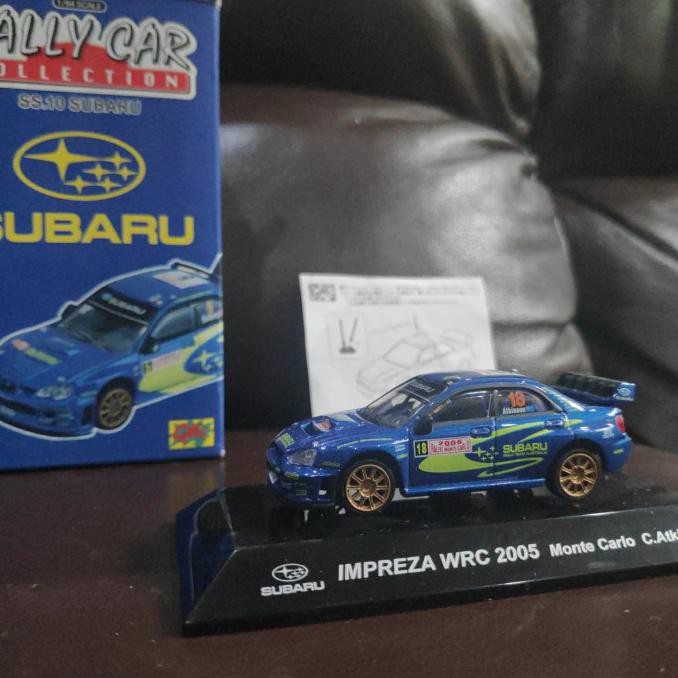Jual Kualitas Terbaik] Diecast Cms Rally Car Collection Subaru Impreza ...