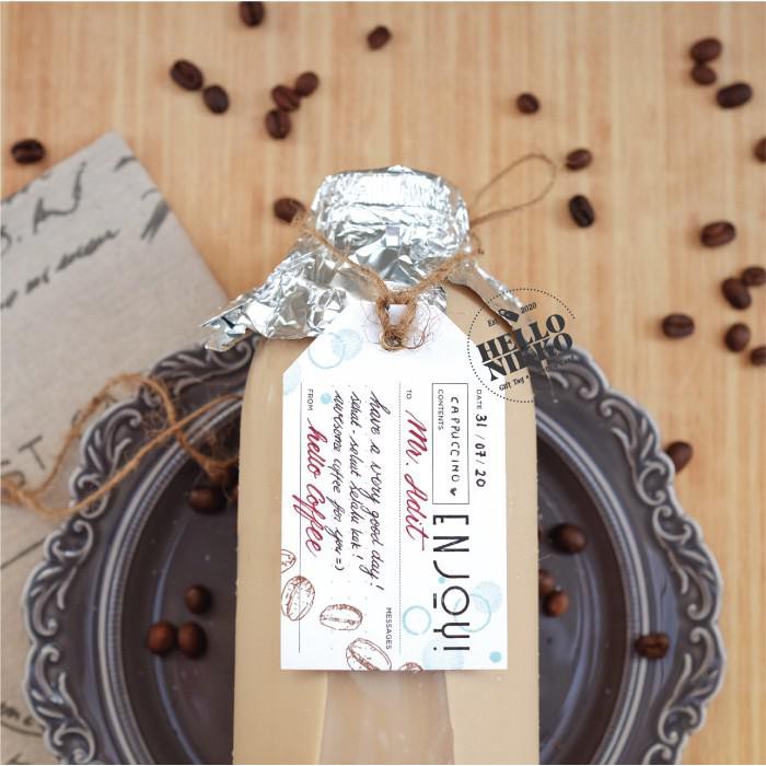 Jual Hang Tag makanan minuman enjoy food drink parcel hampers kue kado ...