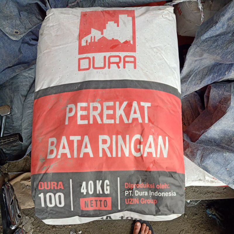 Jual DURA lem hebel perekat bata ringan 40kg | Shopee Indonesia